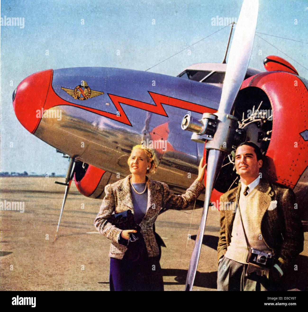 The Lockheed 12 Super Electra, a twin-engine airliner introduced in the ...