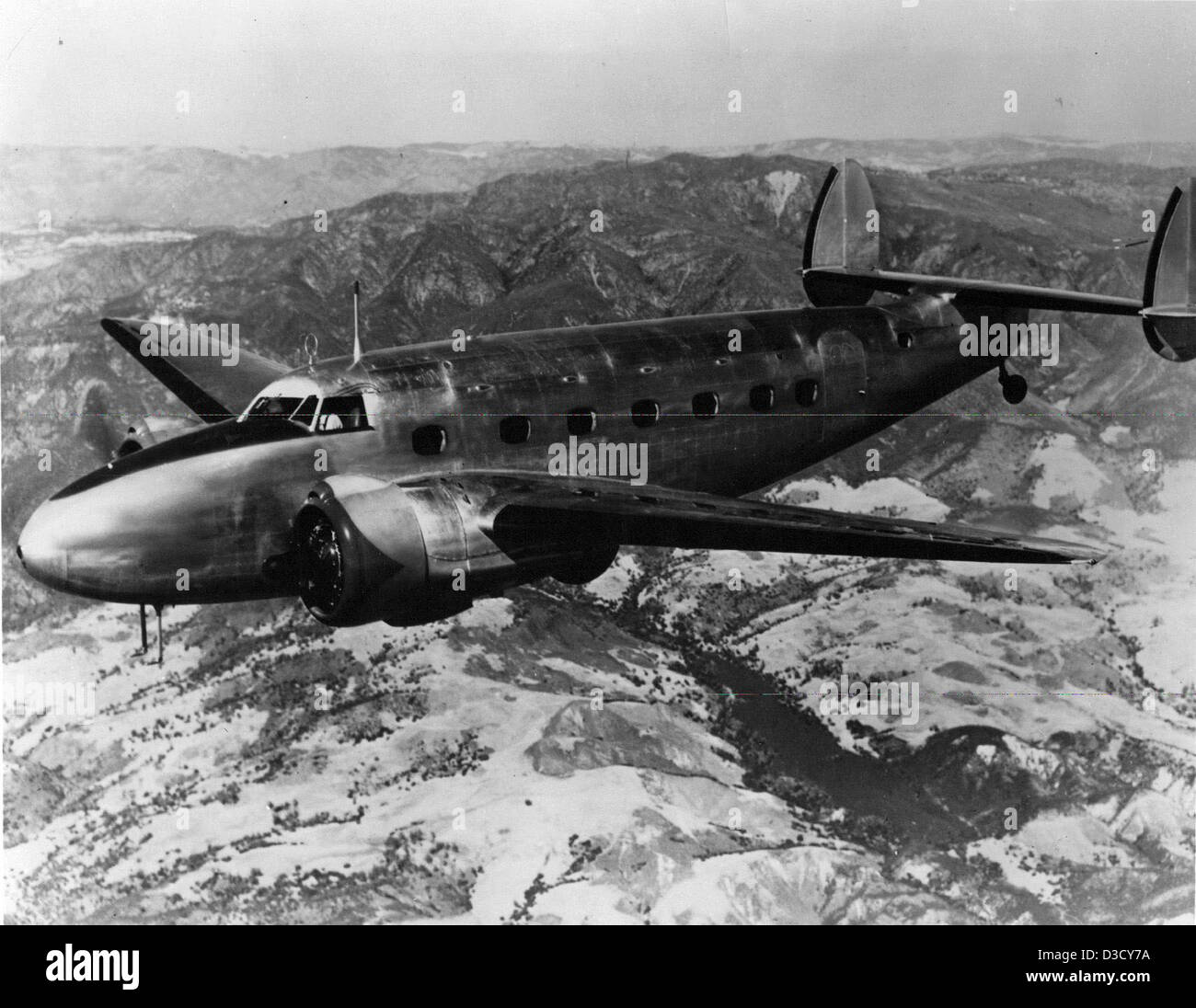 The Lockheed 18 Loadstar, part of the Charles M. Daniels Collection, is ...