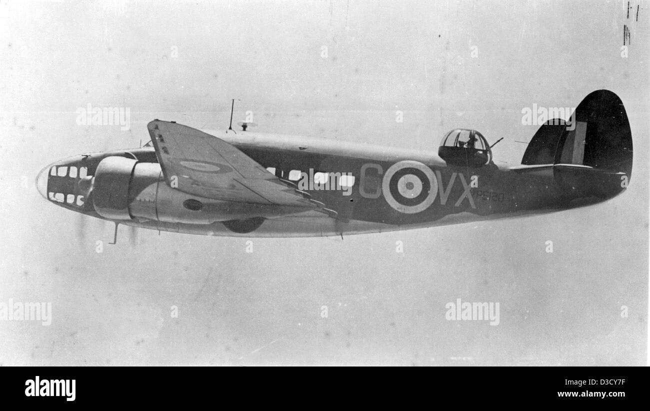 The Lockheed Hudson, a British-designed aircraft used during World War ...