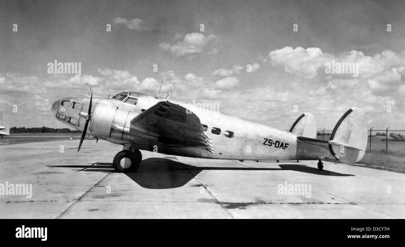 The Lockheed 18, featured in this photo from the Charles M. Daniels ...