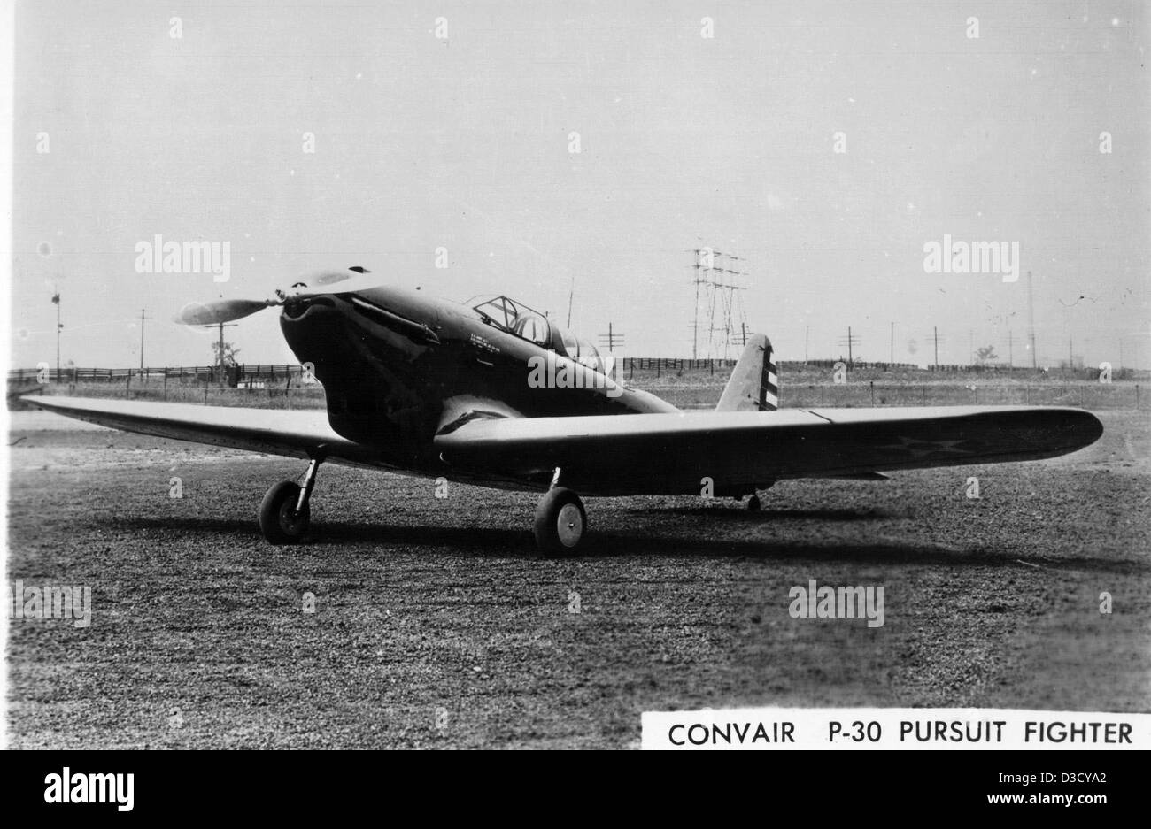 The Consolidated P-30 was a prototype fighter aircraft developed in the ...