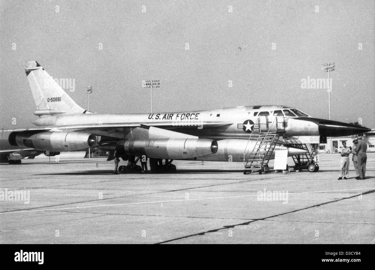 The Convair TB-58A Hustler, a strategic bomber and reconnaissance ...