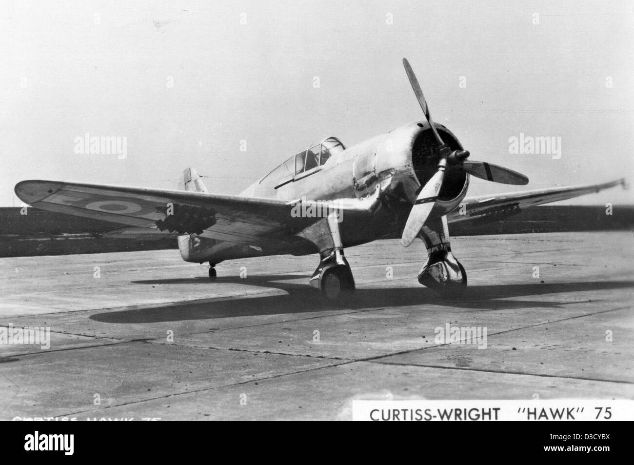 Curtiss Hawk 75P Stock Photo - Alamy