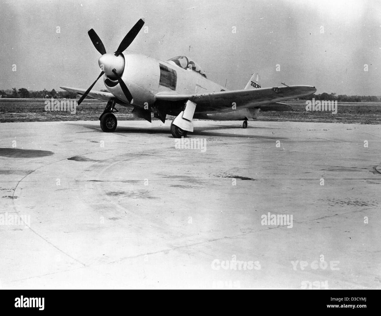 The Curtiss YP-60E, a variant of the P-60 designed for high-performance ...
