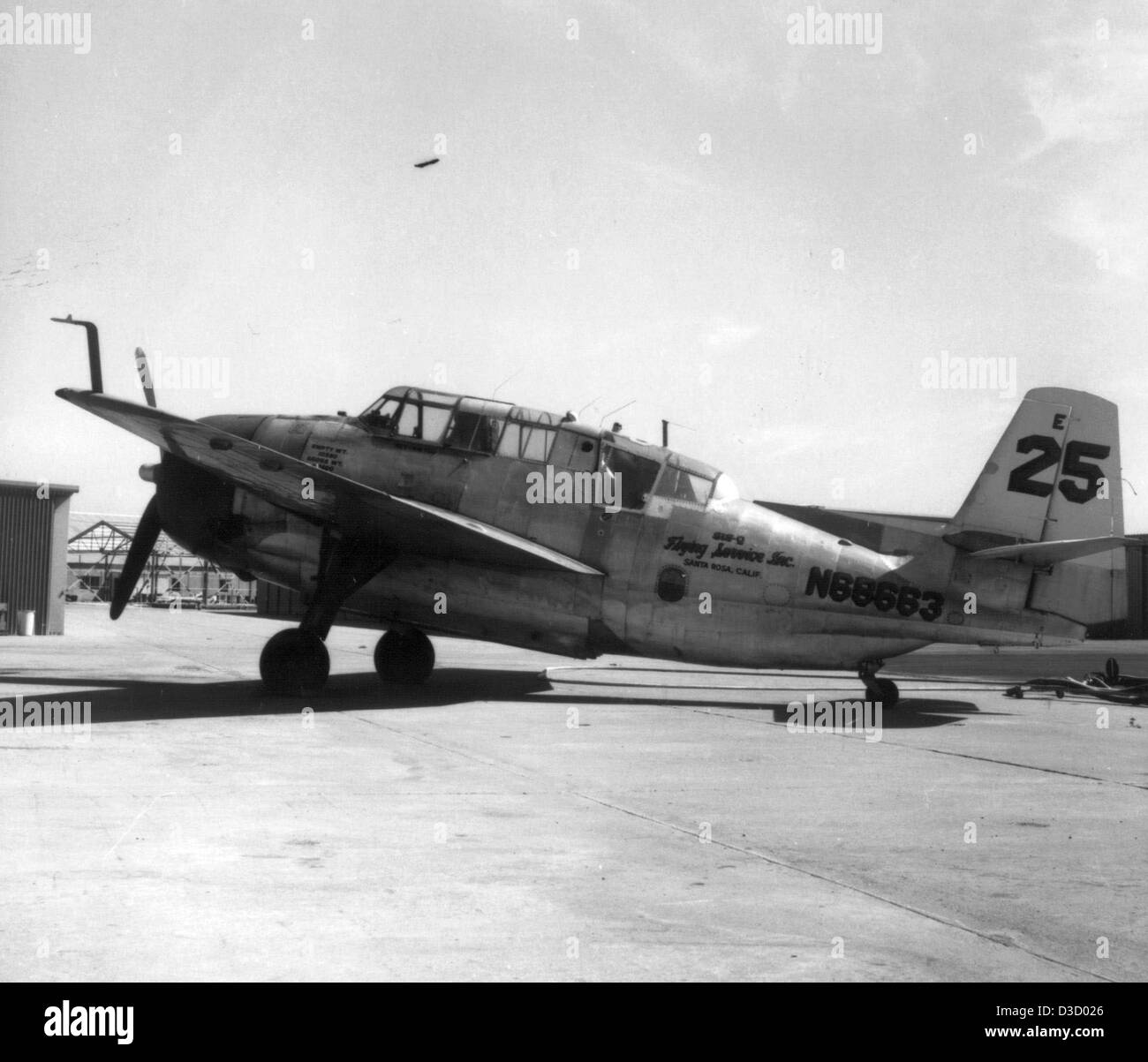 The Grumman TBM-3 Avenger, shown in this photo, was a carrier-based ...