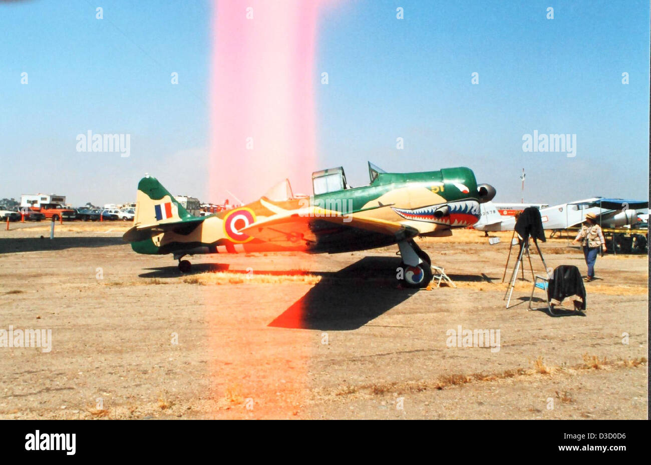 The North American AT-6 Texan, featured in this photograph from the ...