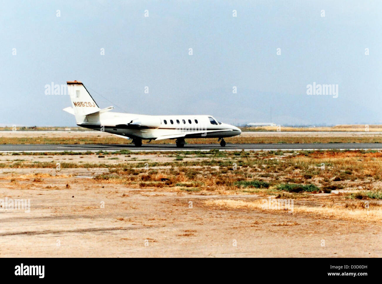 This photo features a Cessna Citation, a light business jet introduced ...