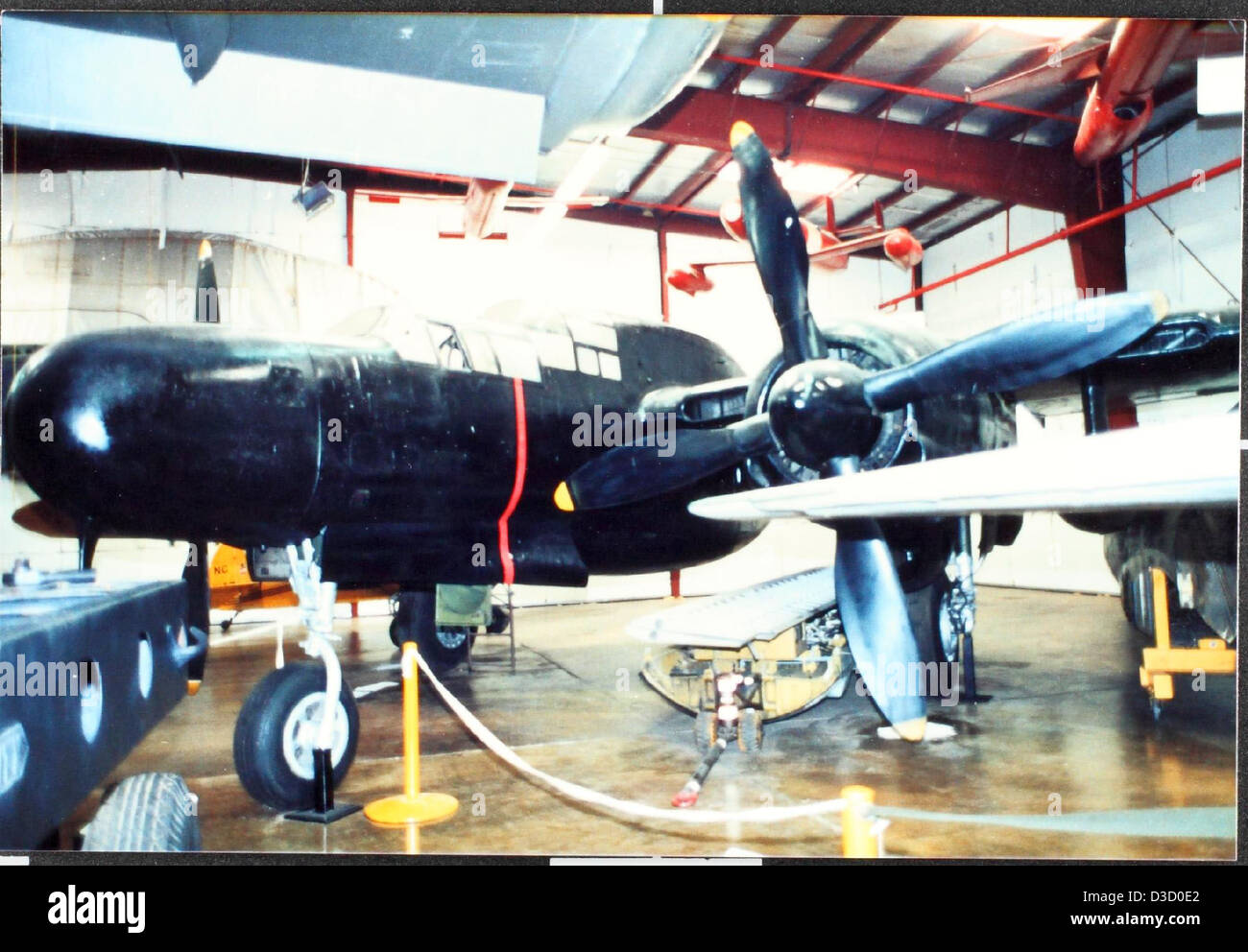 The Northrop P-61C Black Widow, featured in this photograph, was a ...