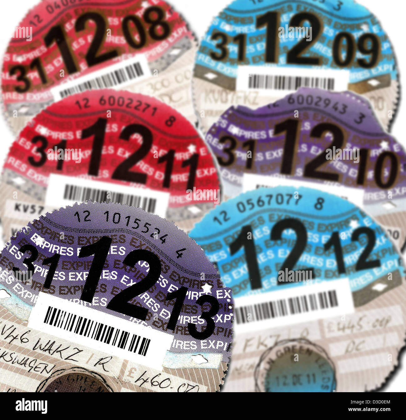 Tax disc cut hi-res stock photography and images - Alamy