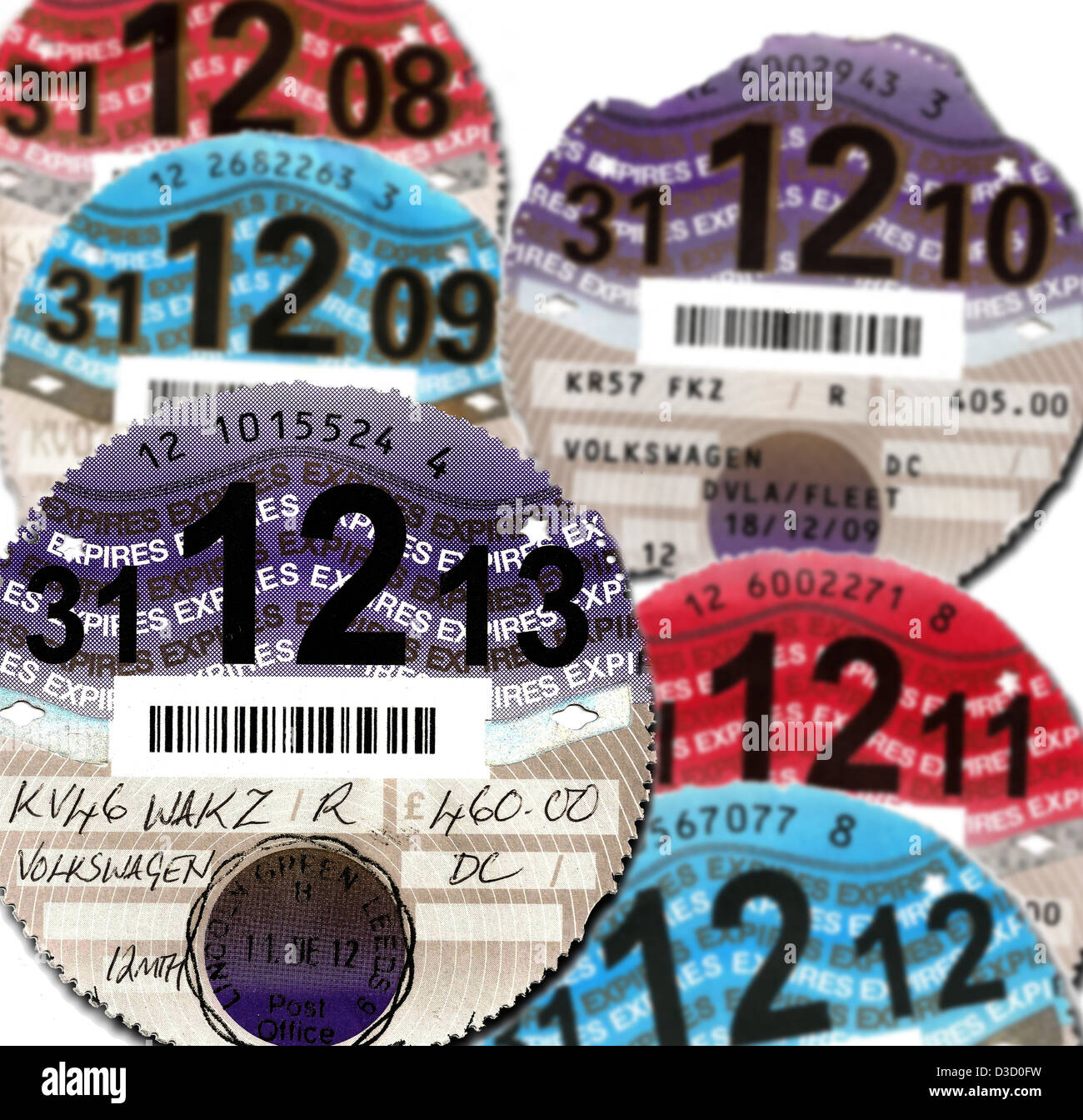 Tax disc cut hi-res stock photography and images - Alamy