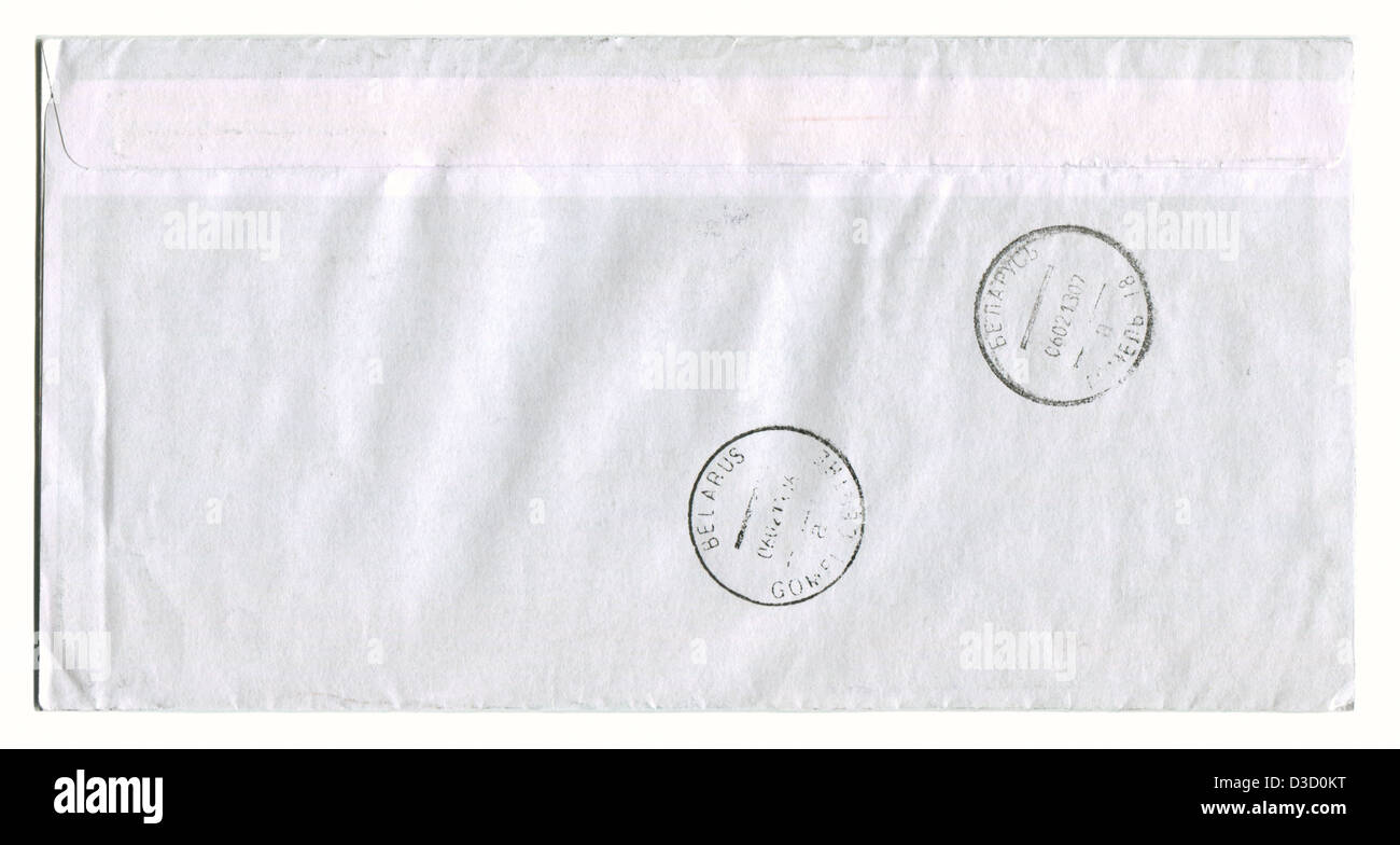 Post envelope, background Stock Photo - Alamy