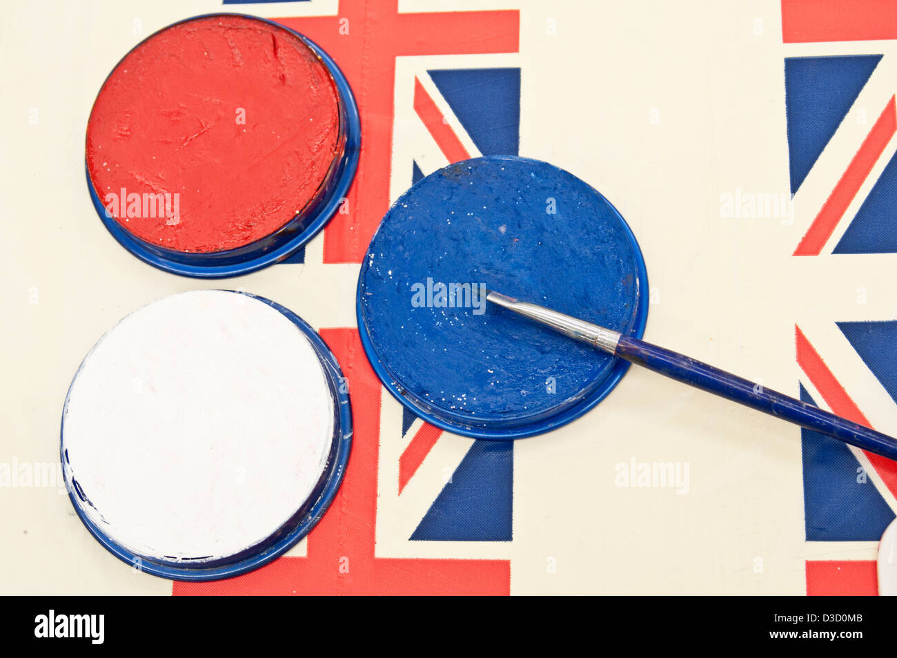 uk face paints Stock Photo - Alamy