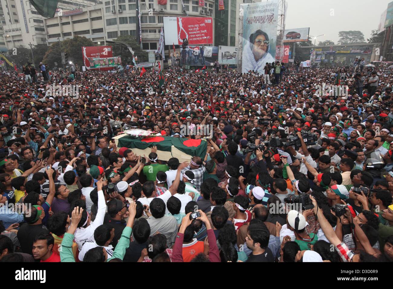 Feb. 16, 2013 - Dhaka, Bangladesh - Thousands of people from different ...