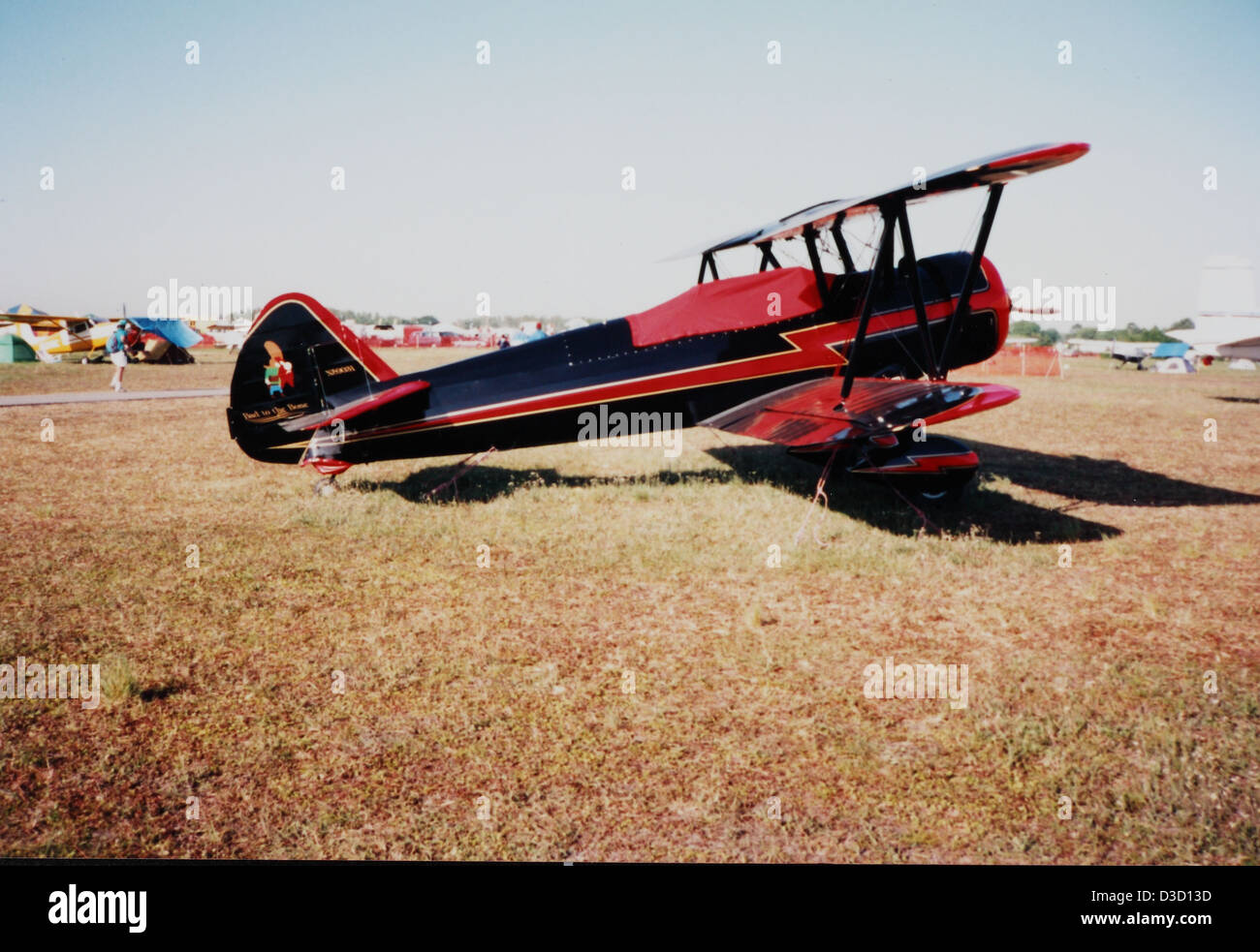 This image from the Charles M. Daniels Collection features a Stearman ...