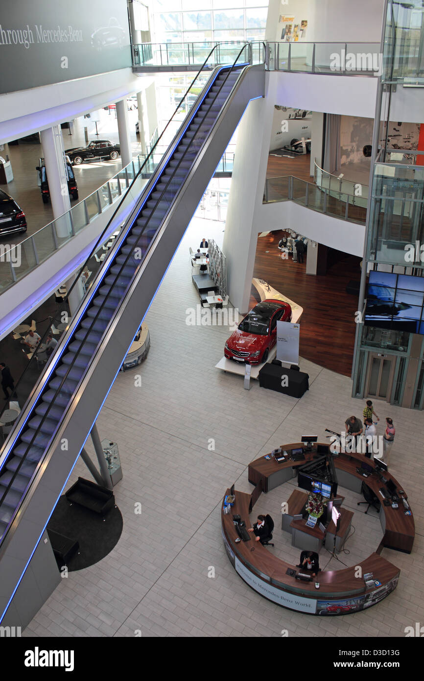 Mercedes Benz World, Brooklands, near Weybridge, Surrey, England, UK ...