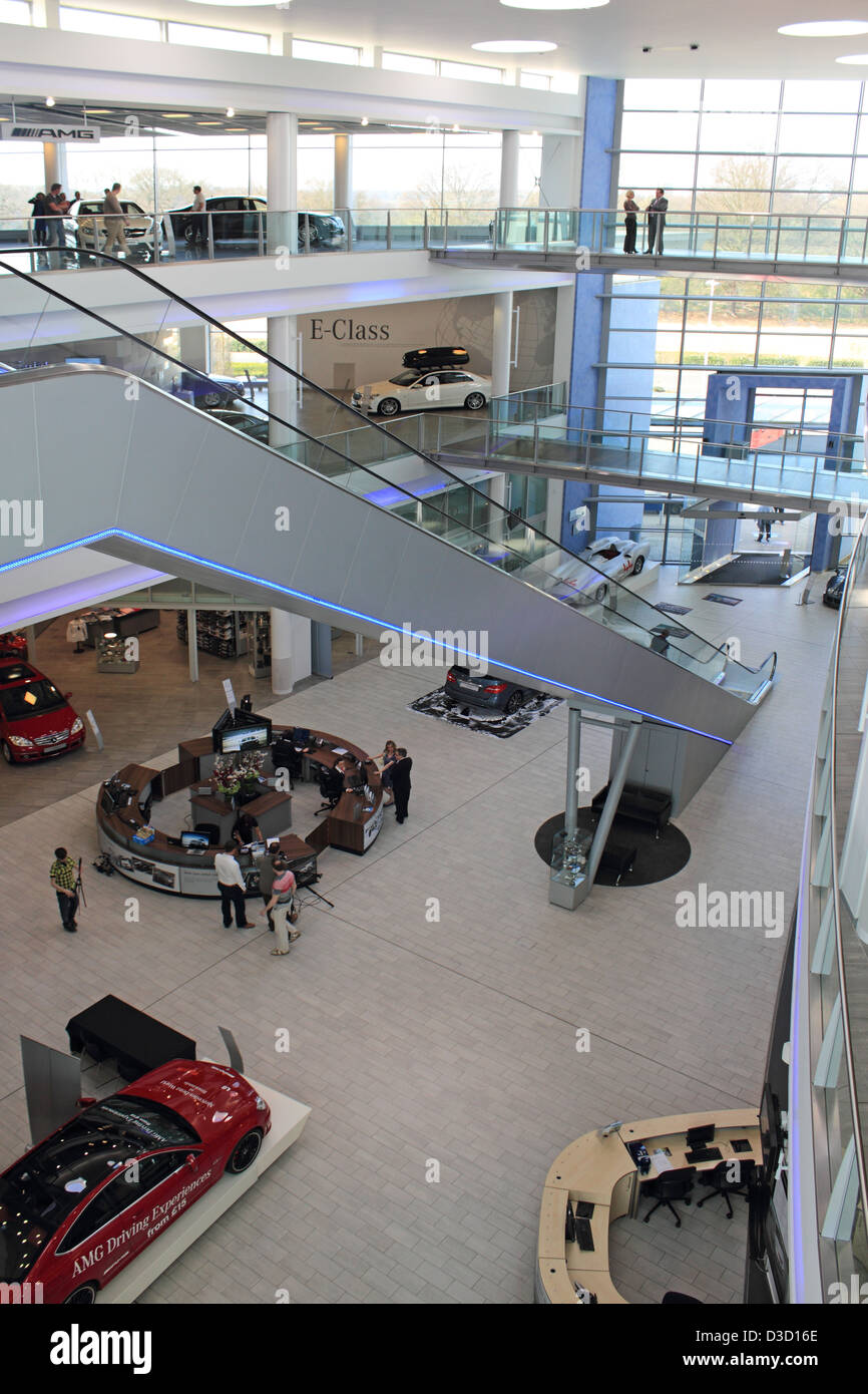 Mercedes benz world brooklands near hi-res stock photography and images ...