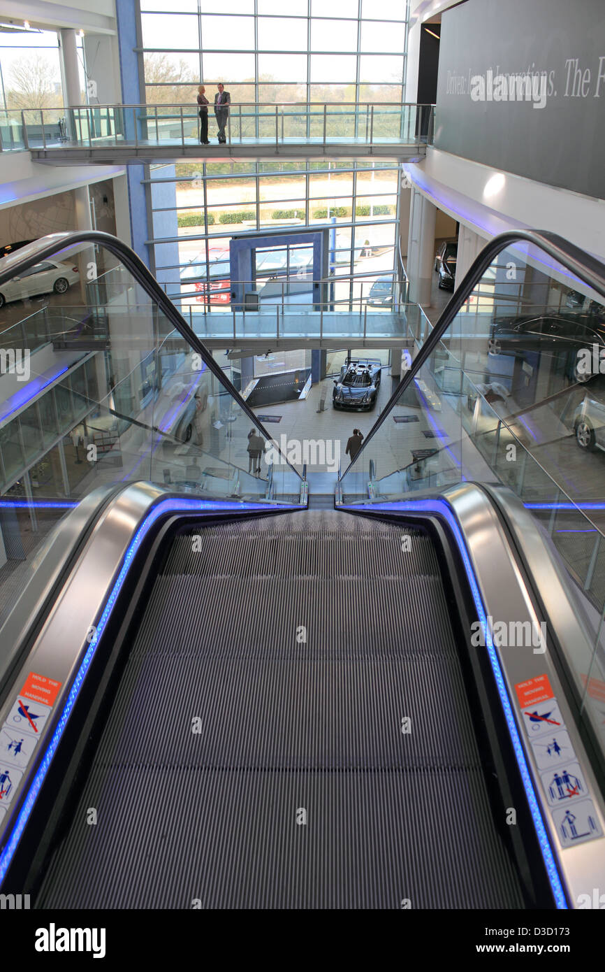 Mercedes Benz World, Brooklands, near Weybridge, Surrey, England, UK ...
