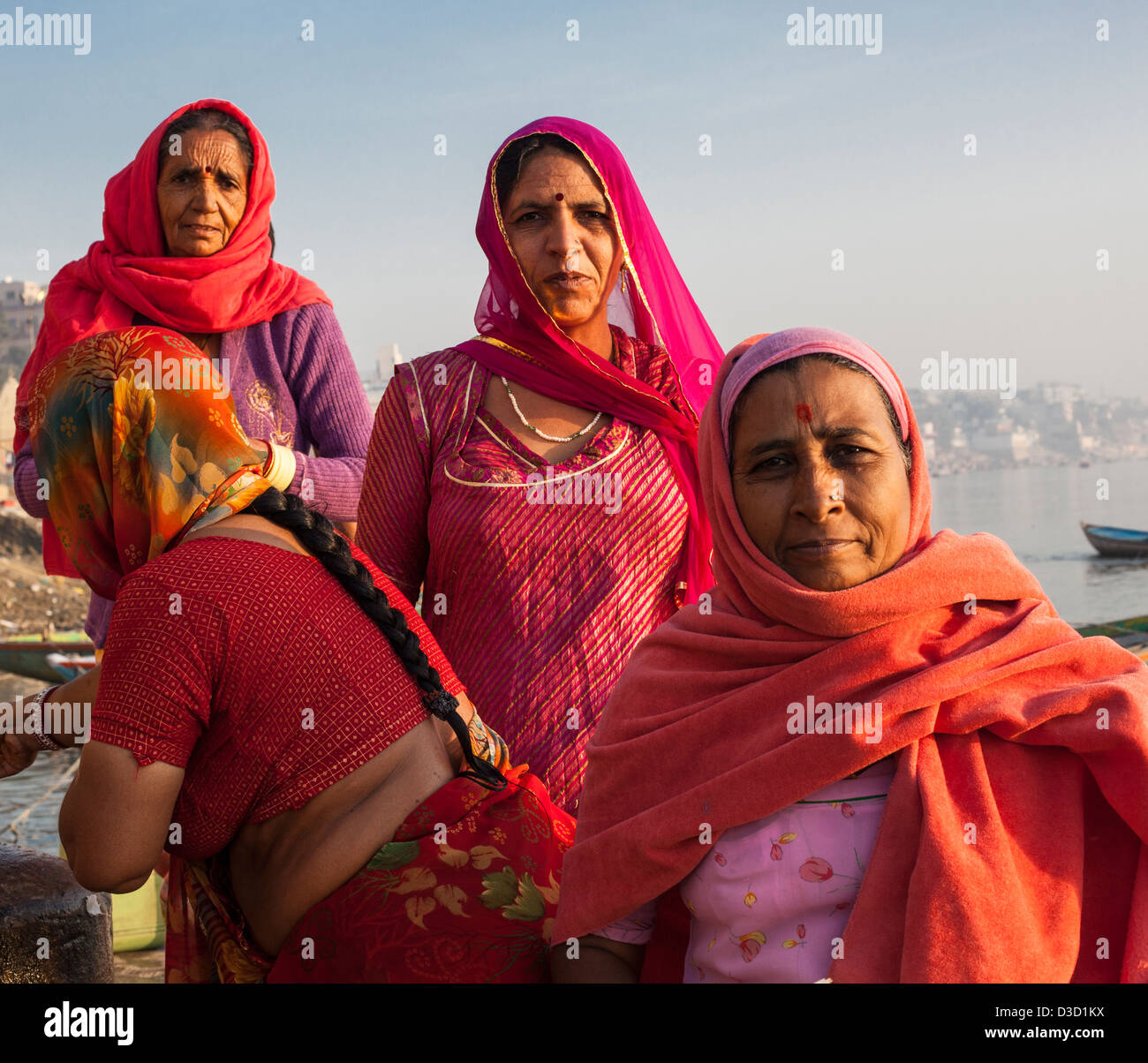 portrait of Indian women, Varanasi, India Stock Photo - Alamy