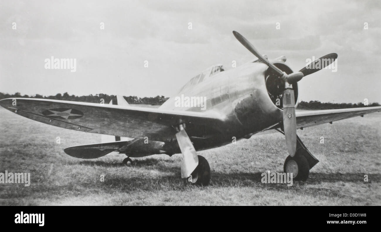The Seversky P-43 Lancer, an early American fighter aircraft, was one ...