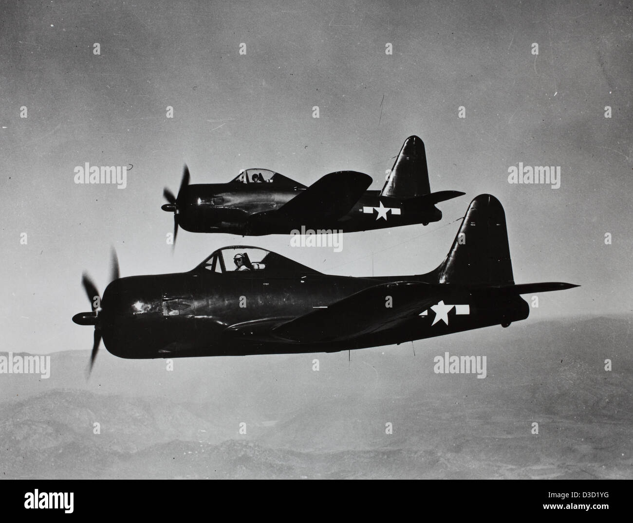 This photo features the Ryan FR-1 Fireball, a U.S. Navy jet-powered ...