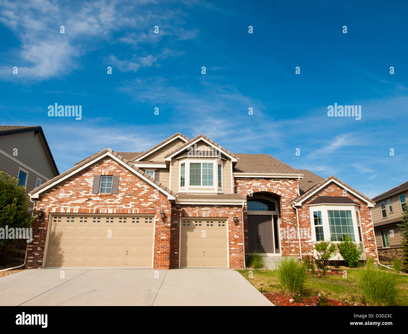 House in suburban development of Denver, Colorado Stock Photo - Alamy