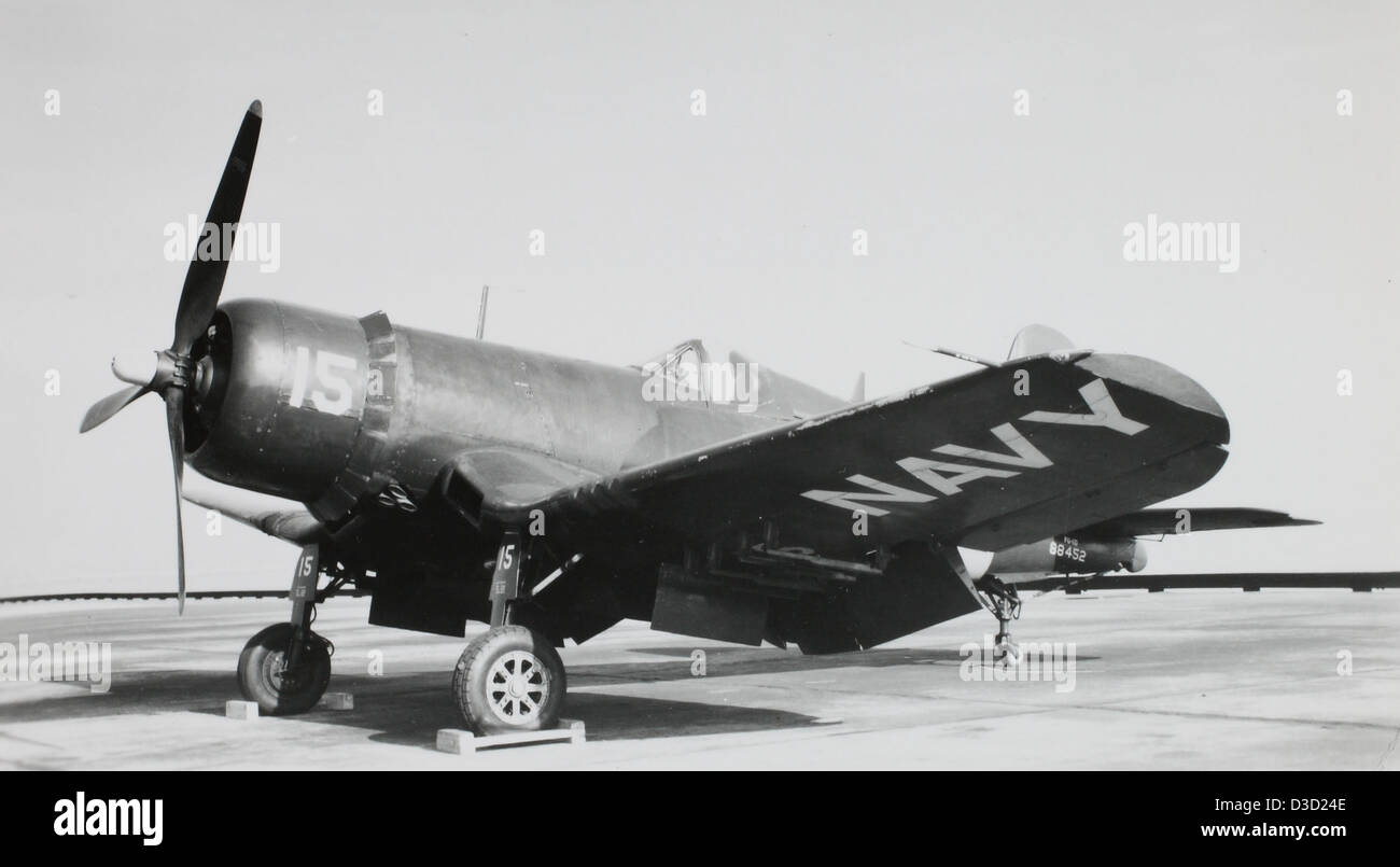 The Goodyear FG-1D Corsair was a carrier-based fighter used by the U.S ...