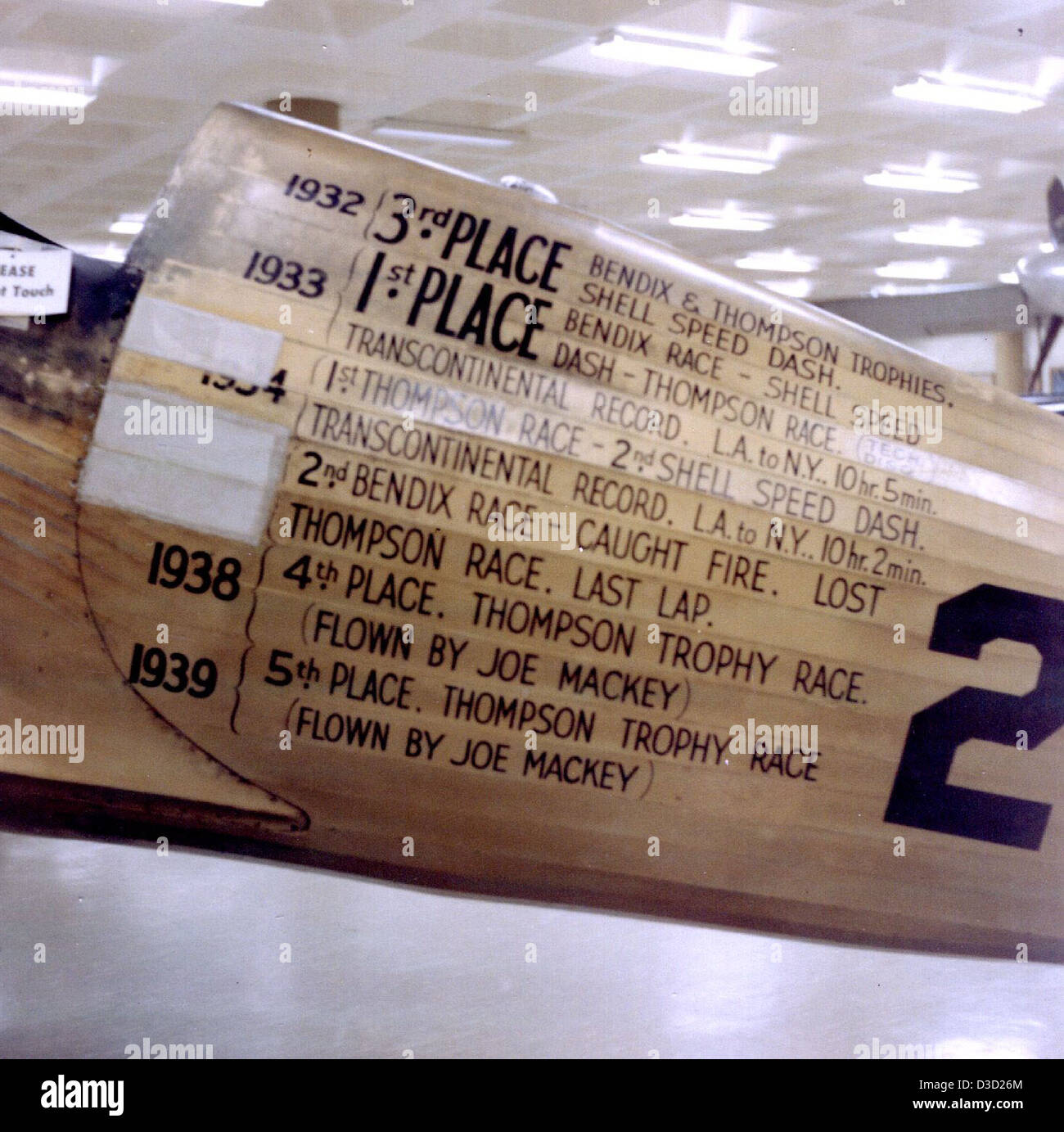 The Wedell-Williams Model 44, flown by Jimmy Wedell, is seen in this ...