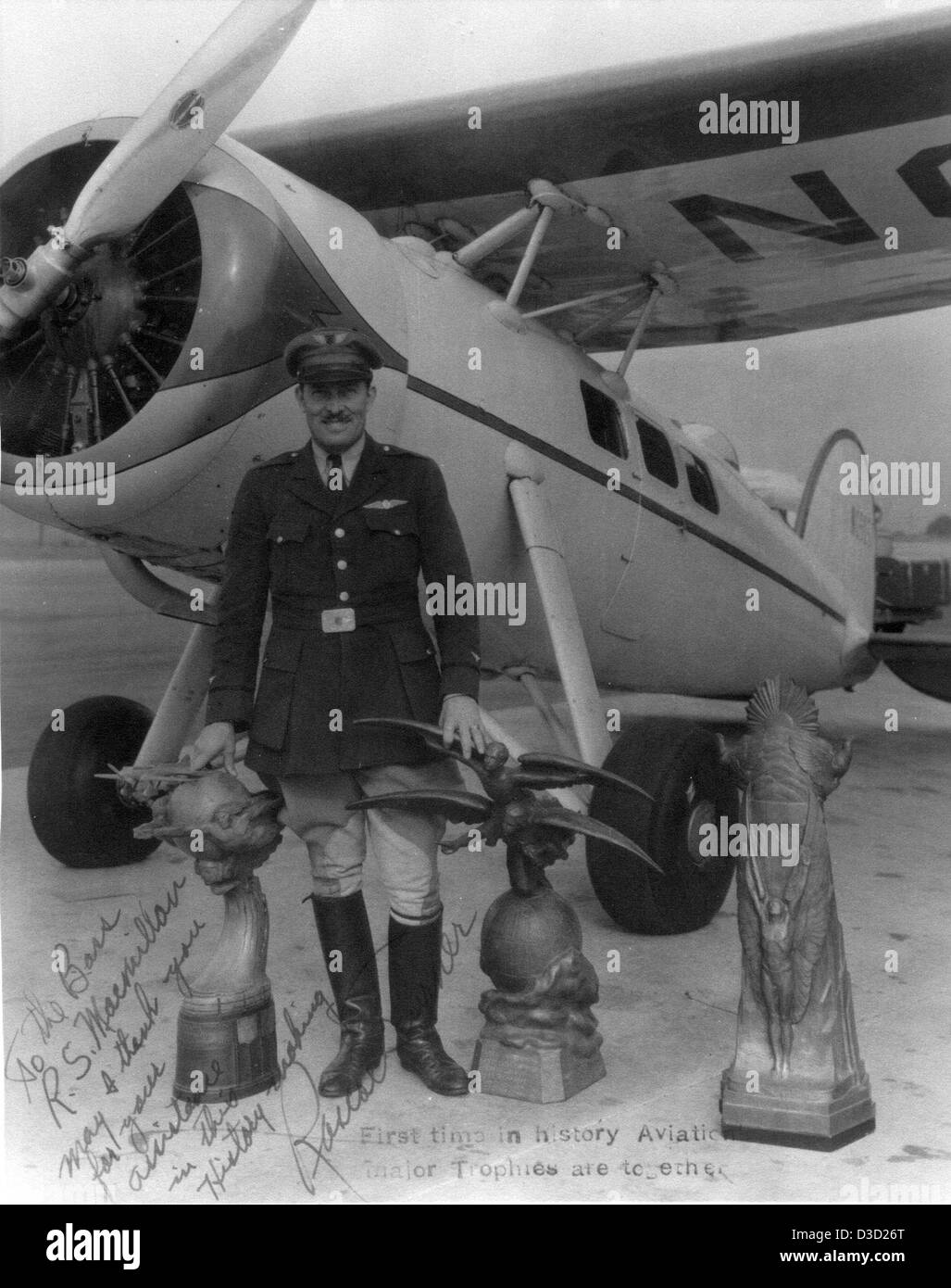 This image highlights the Lockheed Model 3 Air Express, an aircraft ...