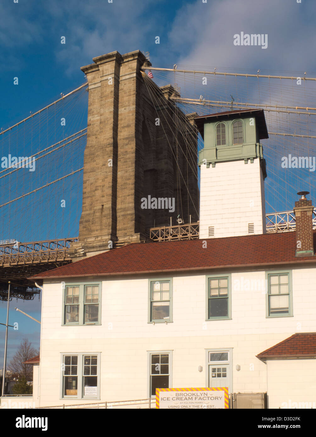 Fulton Ferry Landing Brooklyn Bridge Park Stock Photo - Alamy