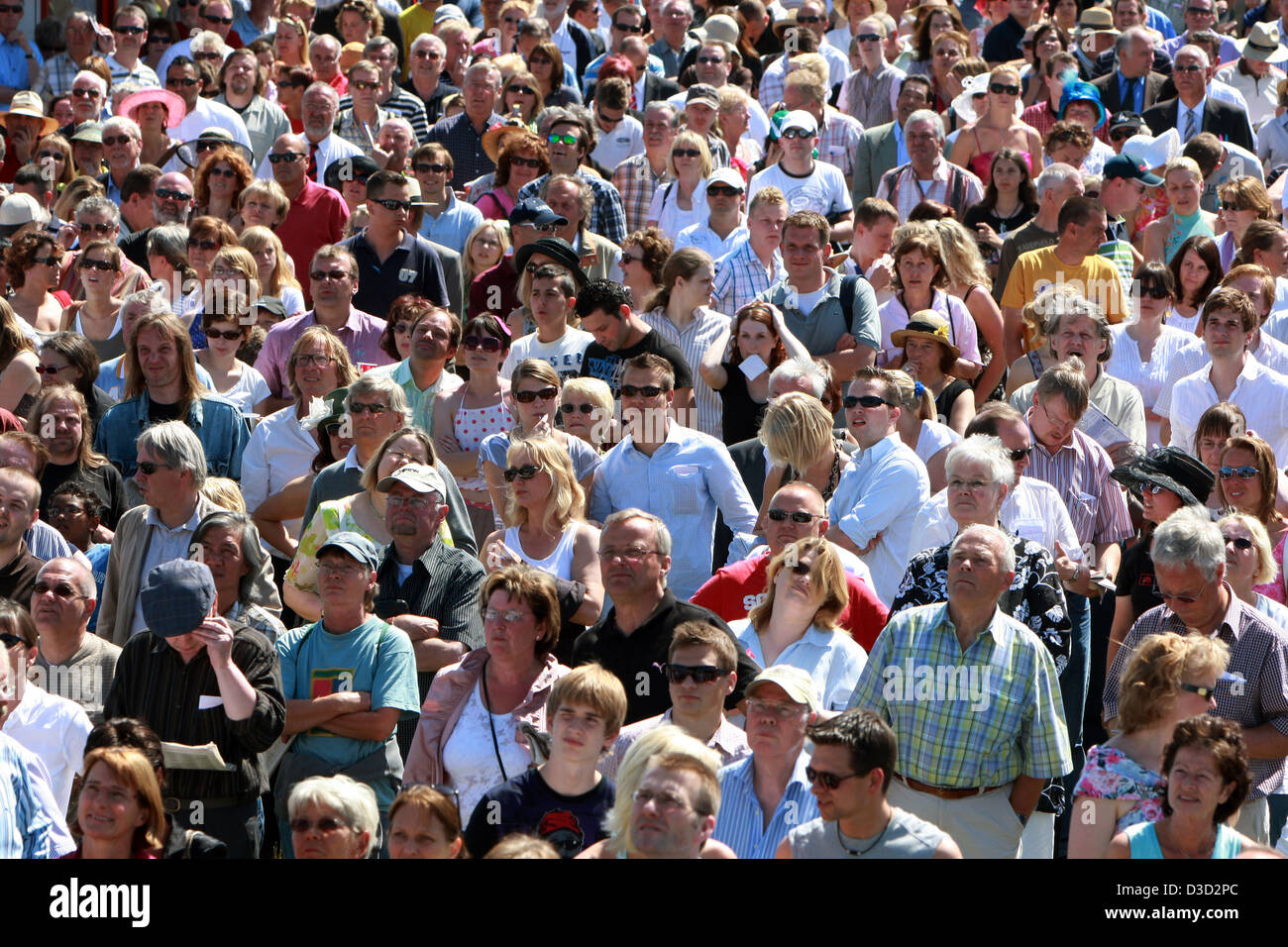 Hamburg, Germany, Crowd Stock Photo - Alamy