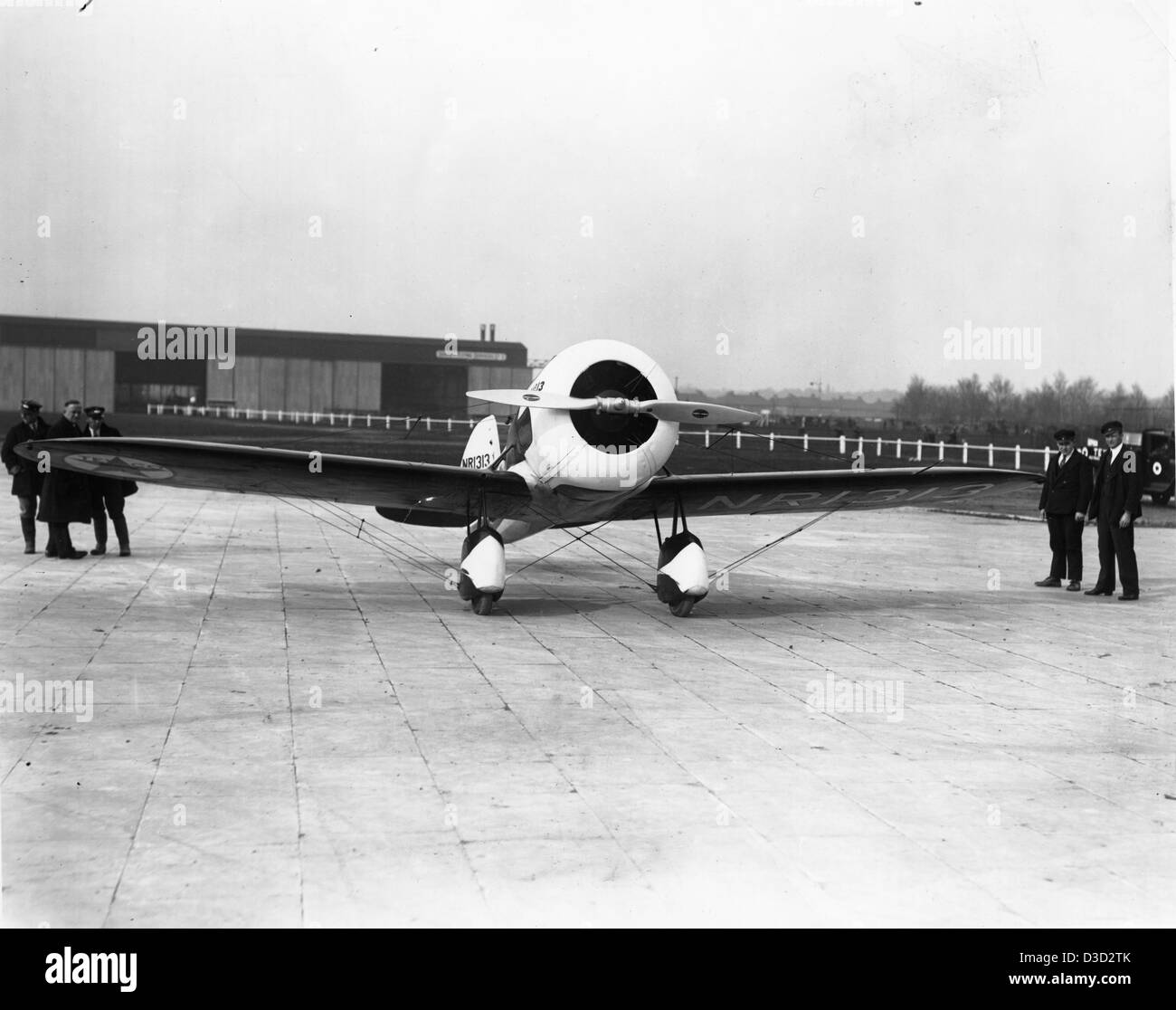 This photo features the Texaco No. 13, a Travel Air Type R Mystery Ship ...