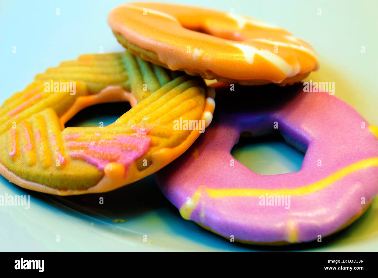 Iced biscuits hi-res stock photography and images - Alamy