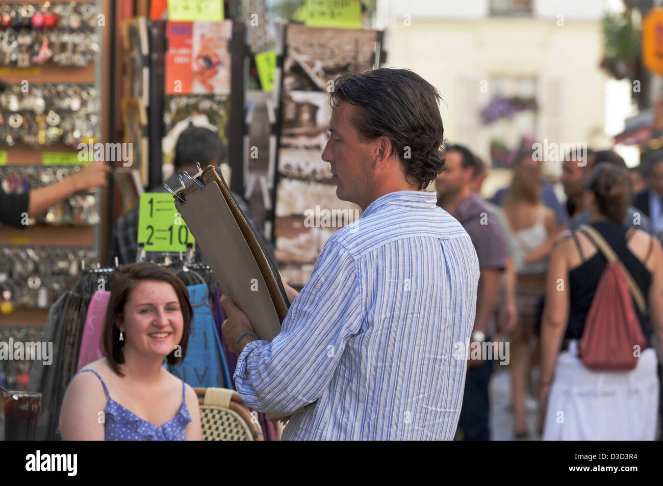 Painter portrait montmartre paris hi-res stock photography and images ...