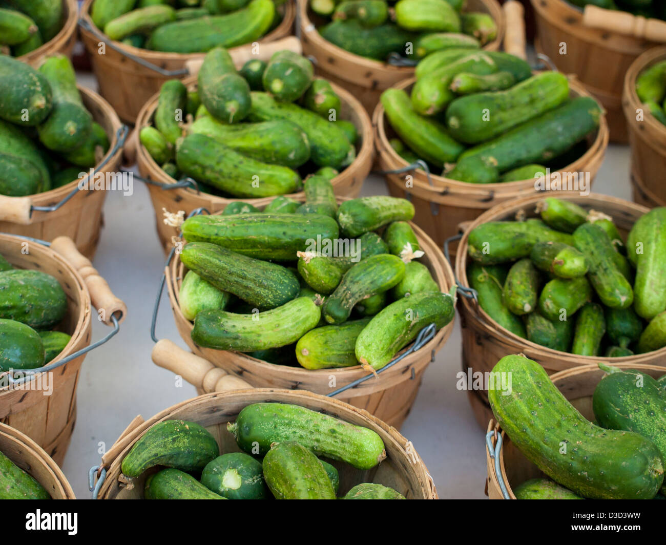Fresh organic food at the local farmers market. Farmers markets are a ...