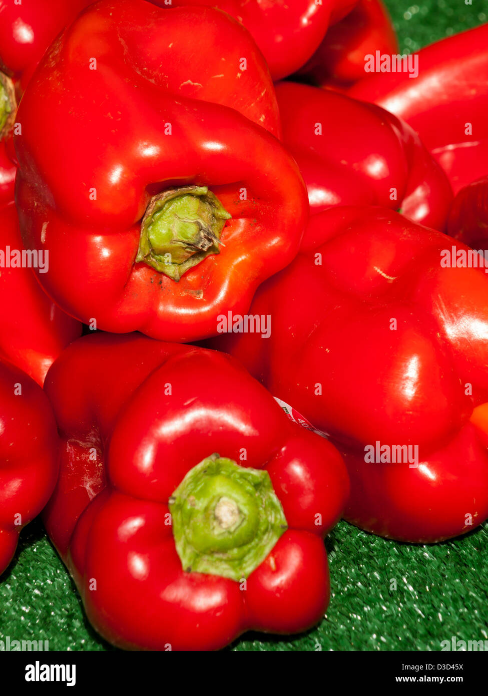 Fresh organic food at the local farmers market. Farmers markets are a ...