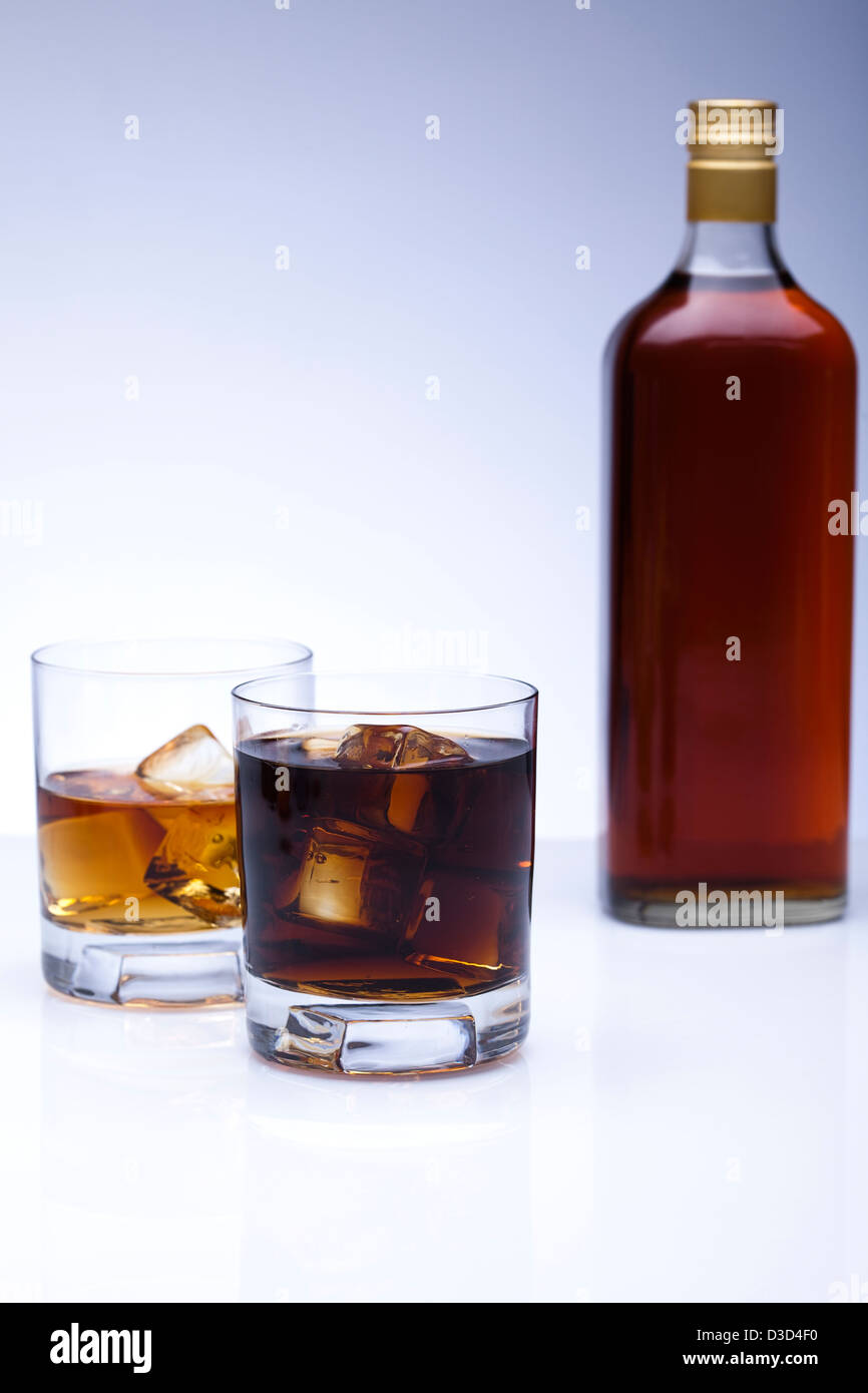 Alcohol drink, Whiskey Stock Photo - Alamy