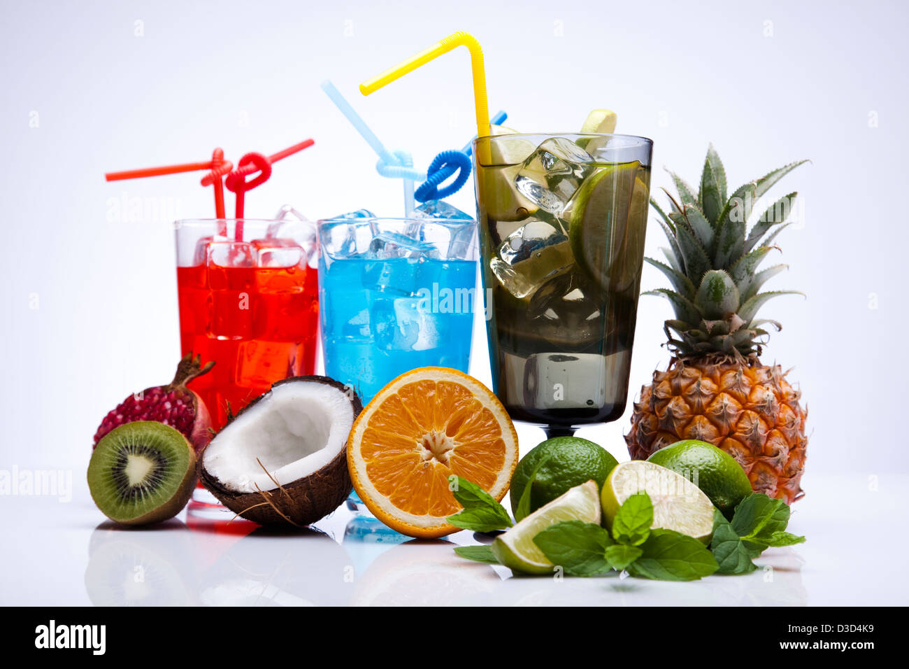 Exotic alcohol drinks Stock Photo - Alamy