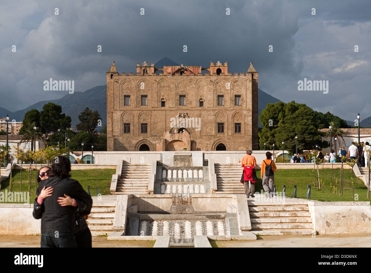 Palermo, Italy, La Zisa, also called Castello della Zisa Stock Photo ...