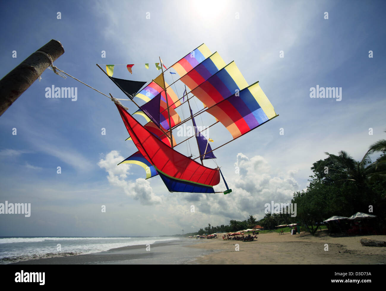 Fly a kite - a sailing vessel in the sky Stock Photo - Alamy