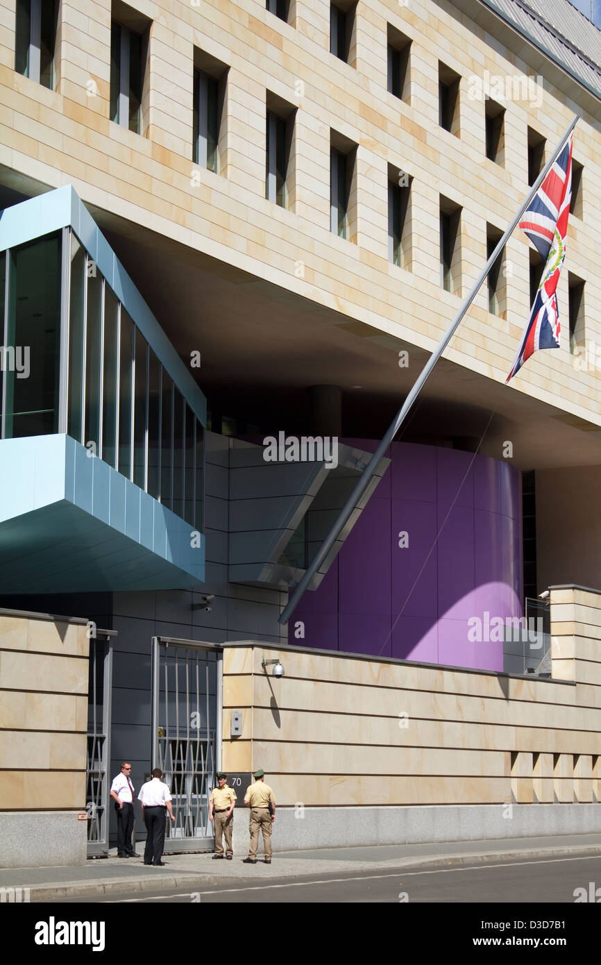 British embassy flag hi-res stock photography and images - Alamy