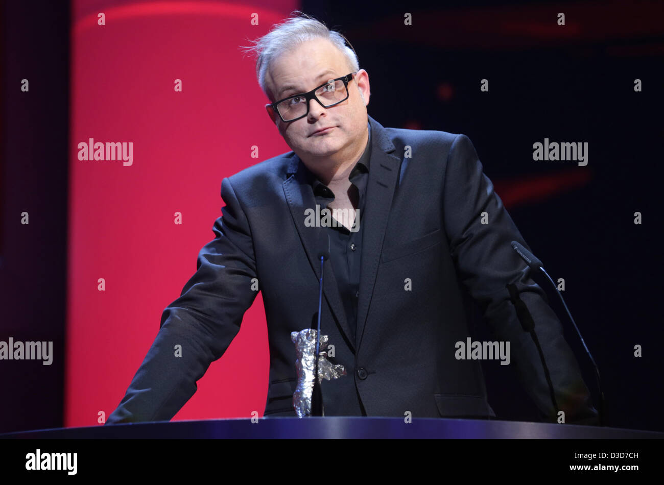 Canadian director Denis Cote receives the Silver Bear - Alfred Bauer ...
