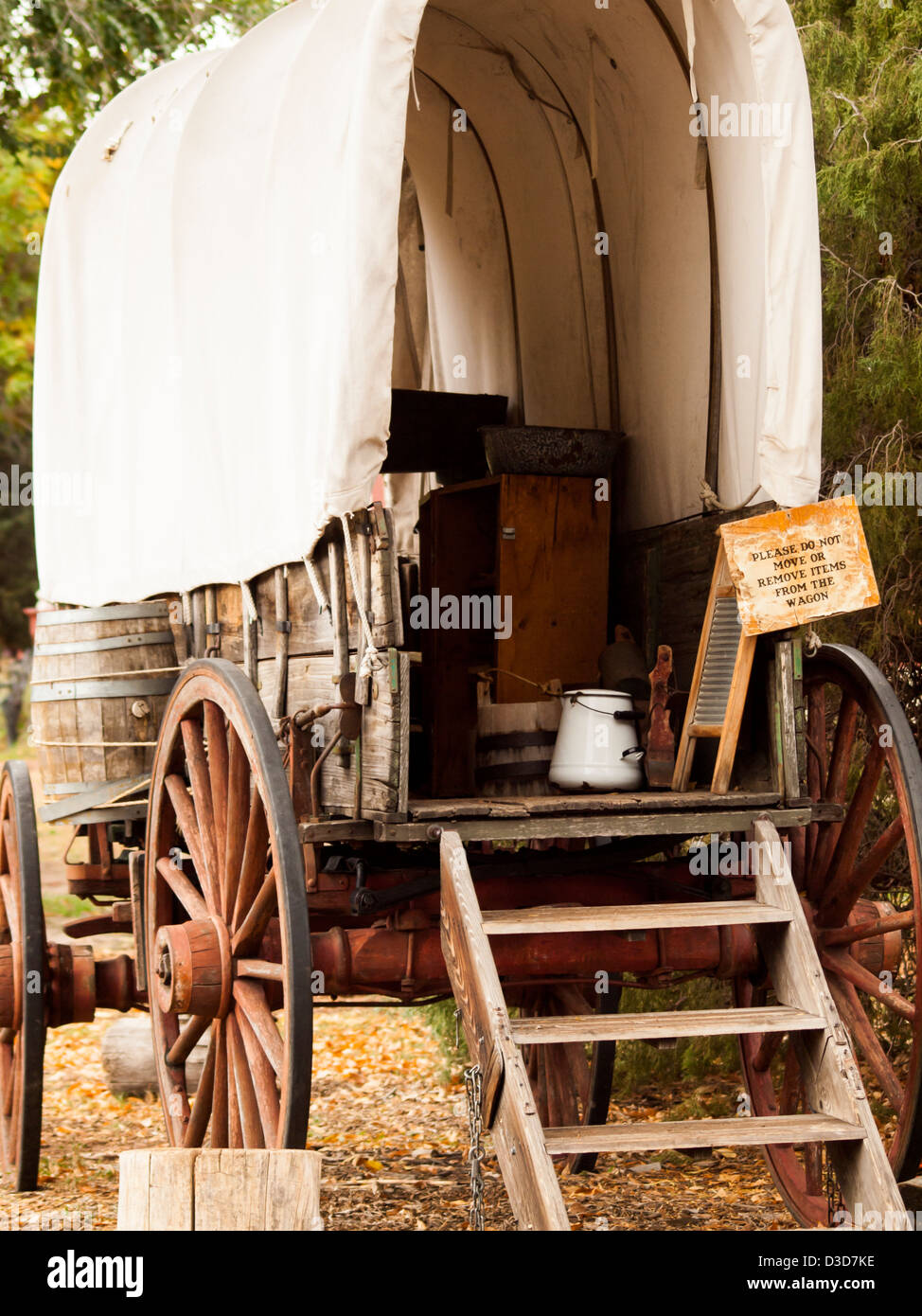 Old wagon on display at the historical museum Stock Photo - Alamy