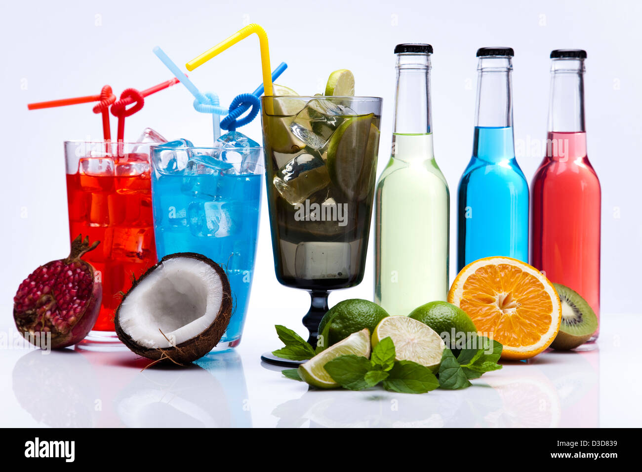Exotic alcohol drinks Stock Photo - Alamy