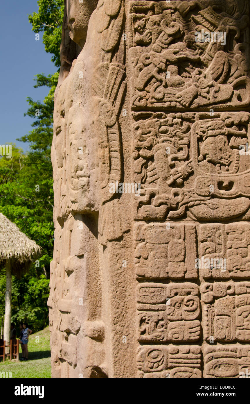 Guatemala, Quirigua Mayan Ruins Archaeological Park (UNESCO Stock Photo ...
