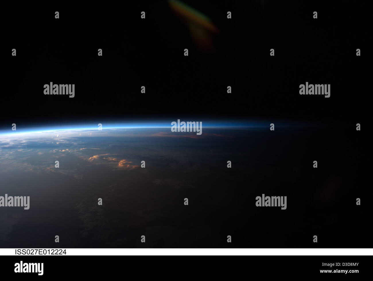 Sunset Over Western South America (NASA, International Space Station ...