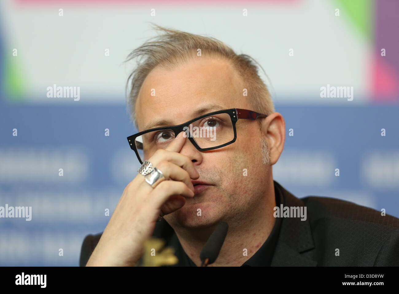 Canadian director Denis Cote, winner of the Silver Bear - Alfred Bauer ...