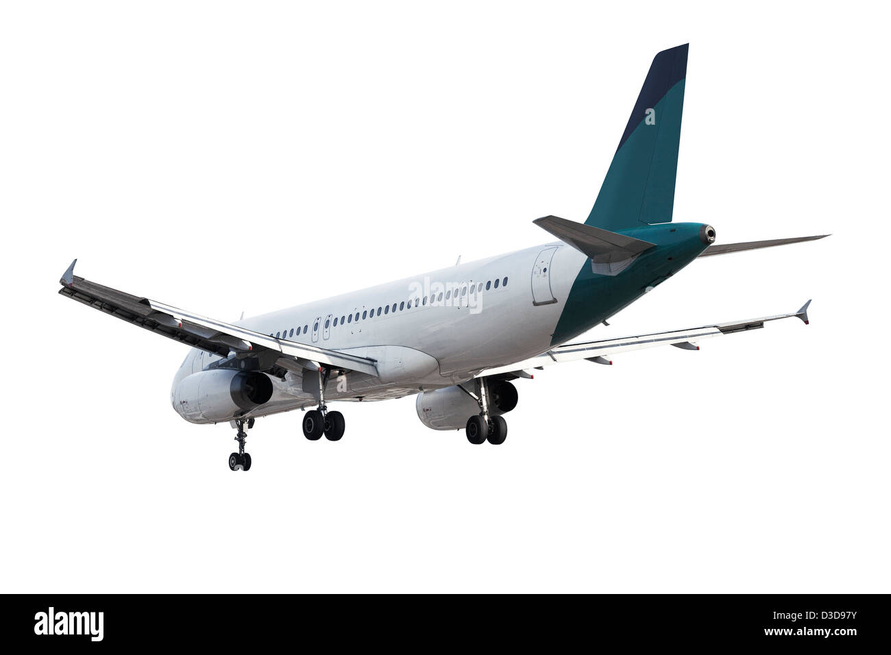 Real jet aircraft, isolated on white background Stock Photo - Alamy