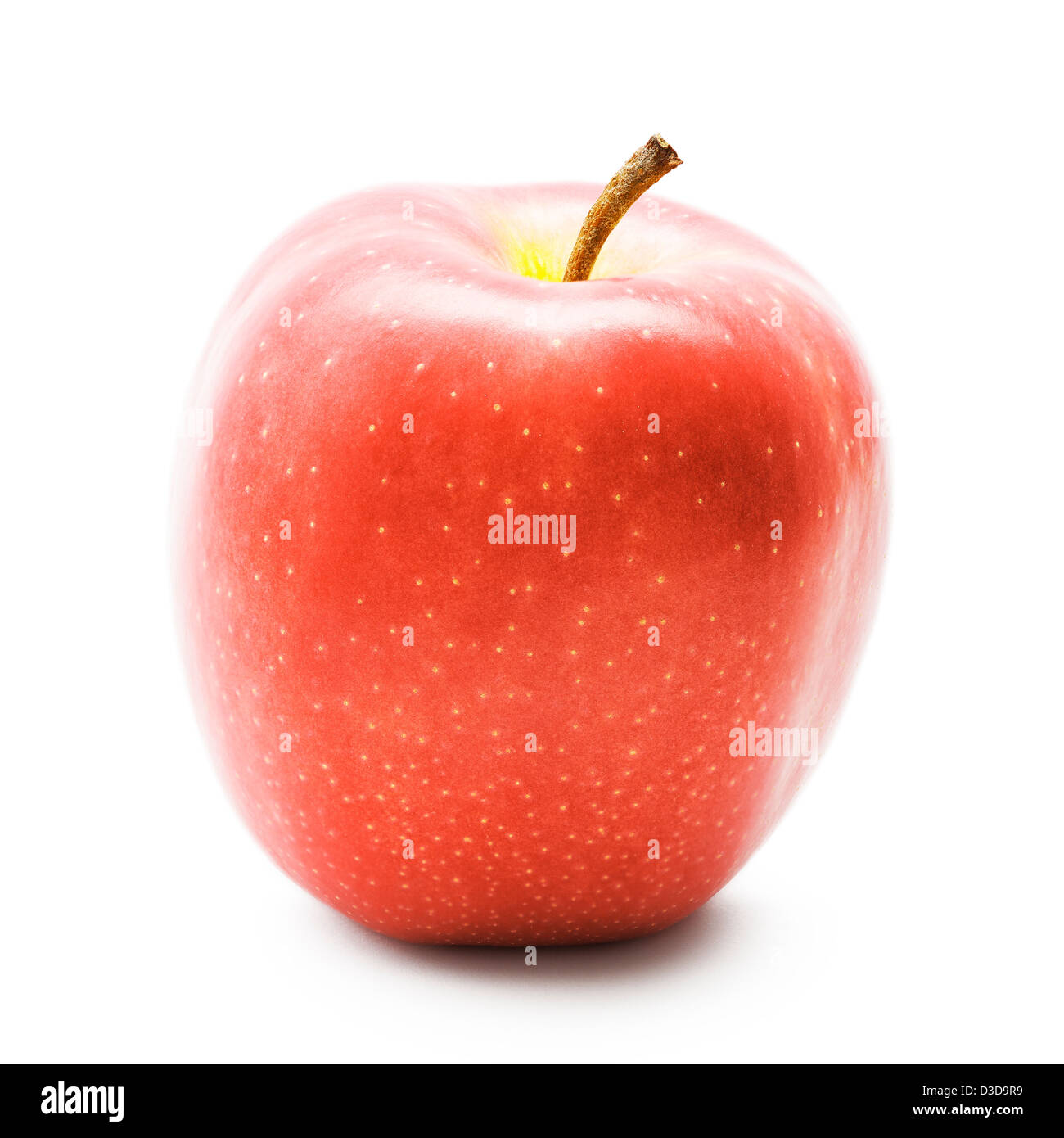 Delicious red apple. Isolated on white background Stock Photo - Alamy