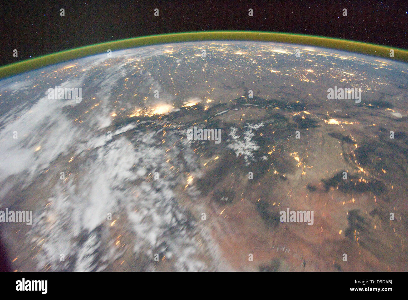 X 11 From Space Nasa Earth At Night