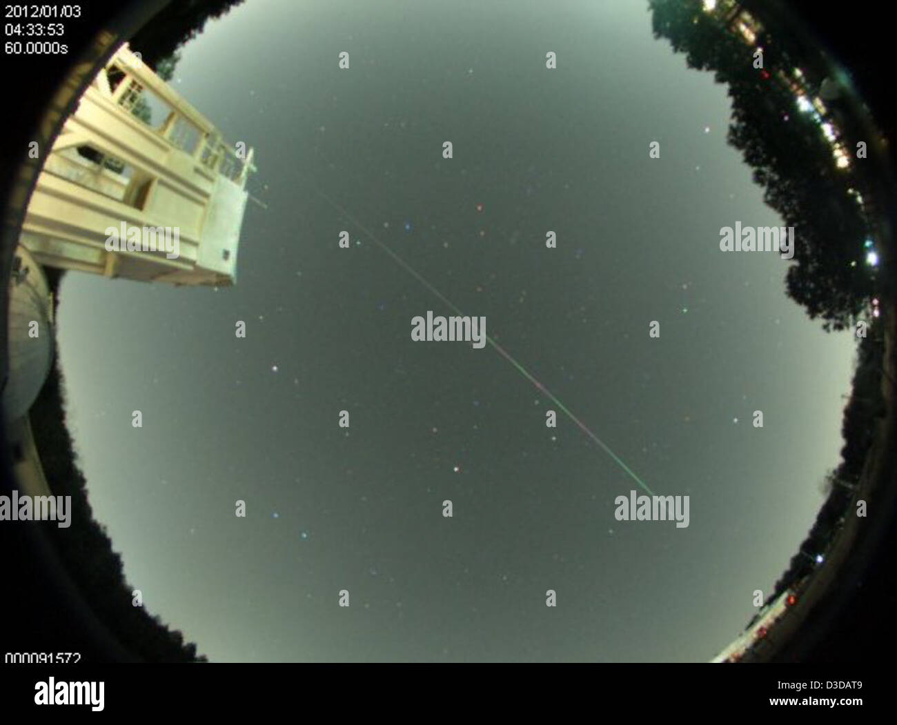 A slow-moving meteor observed by NASA's Marshall Space Flight Center on ...